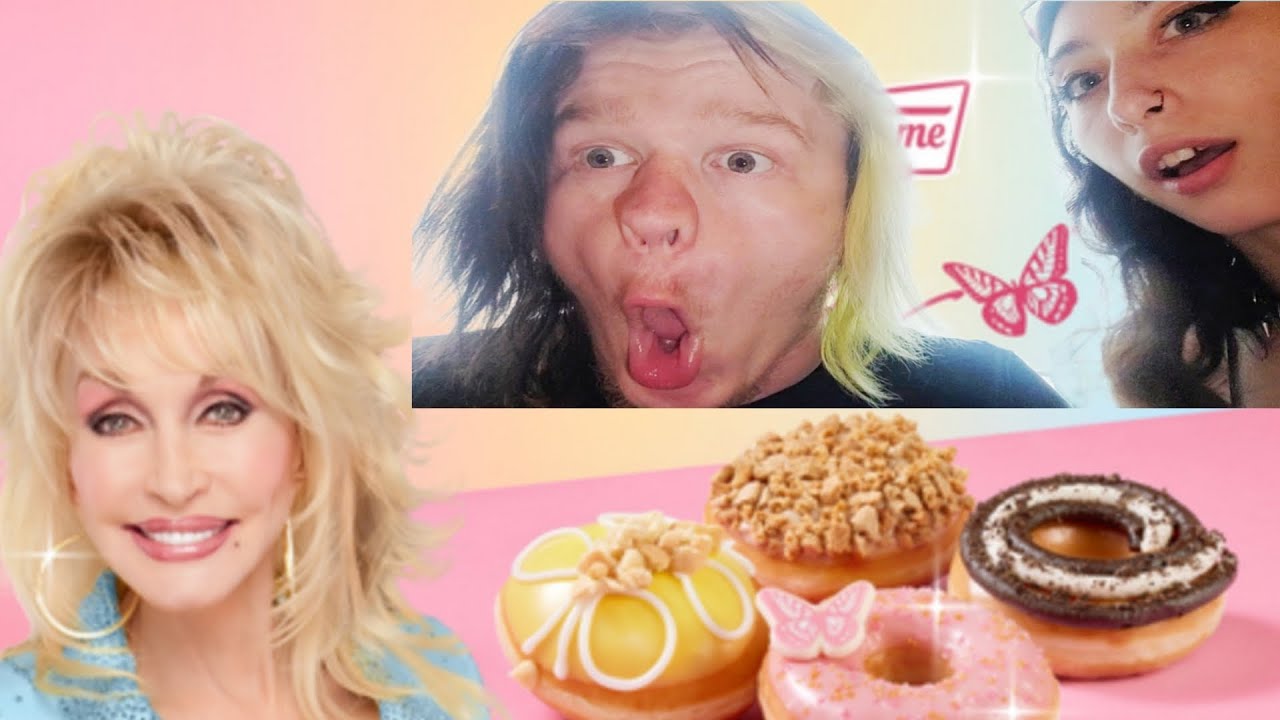Krispy Kreme Dolly Parton Donuts! - YouTube