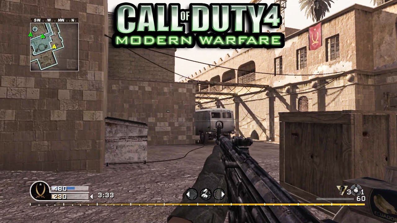 Call of Duty 4 Modern Warfare On Crossfire And Showdown - YouTube