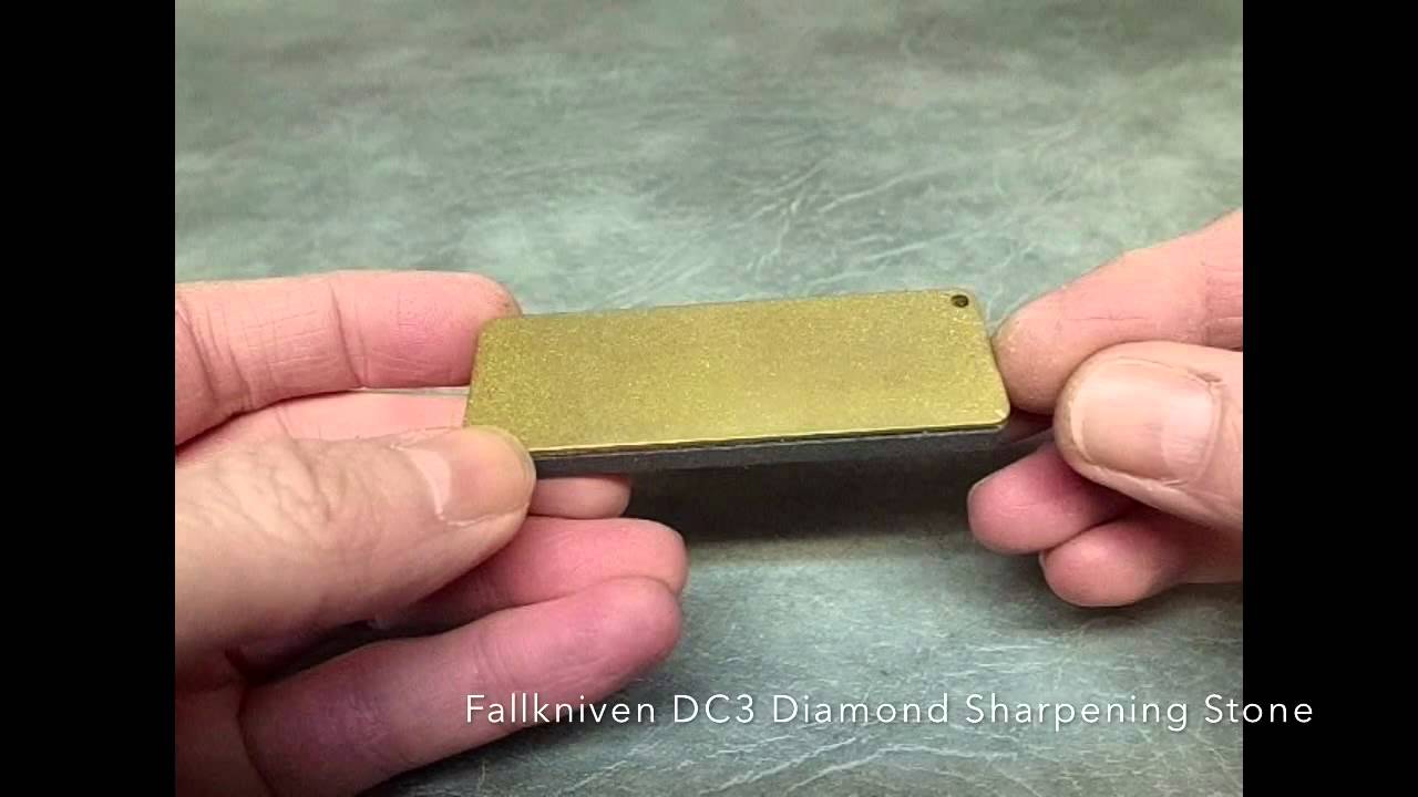 Fallkniven Diamond Sharpening Stone - YouTube