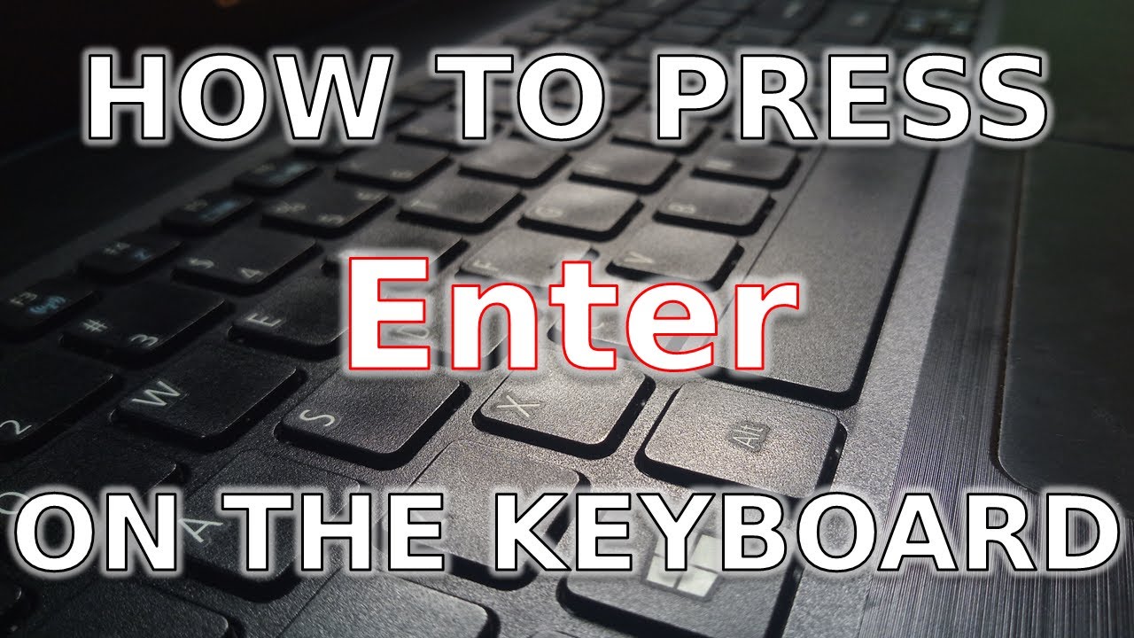 How To Press Enter On The Keyboard POV YouTube how-to-press-enter-on-the-keyboard-pov-youtube