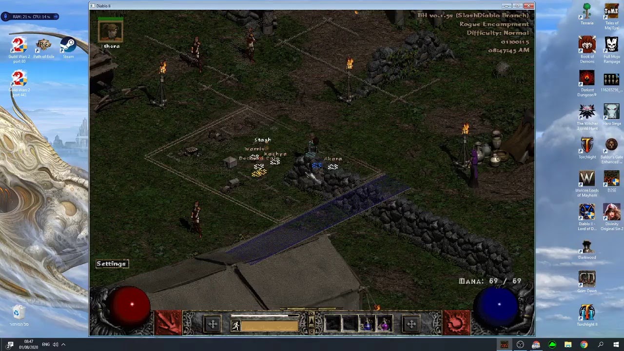 diablo 2 - Mf Sorc - plugy - part 2 - YouTube