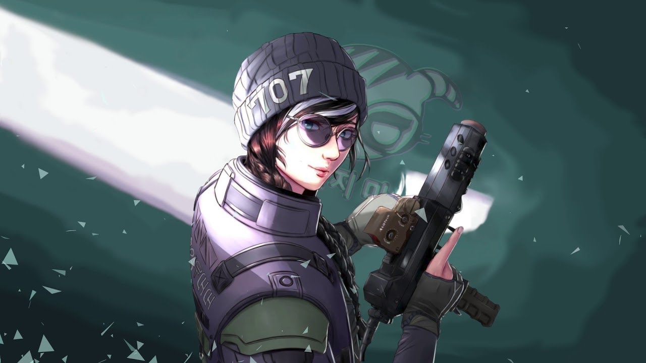#R6Female fan match Girls vs Boys rainbow six siege - YouTube