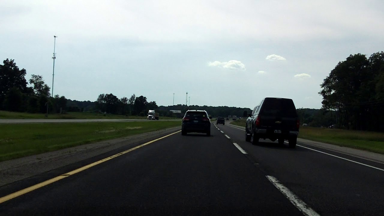 Indiana Toll Road (Exits 144 to 121) westbound (Part 1/2) - YouTube
