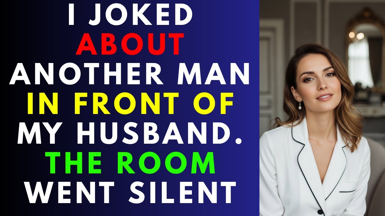 I Joked About Another Man in Front of My Husband The Room Went Silent ...