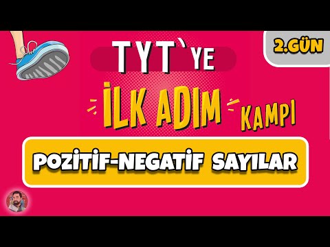 2.GÜN | Pozitif-Negatif Sayılar | TYT'ye İlk Adım Kampı | #merthoca #ilkadım (PDF)