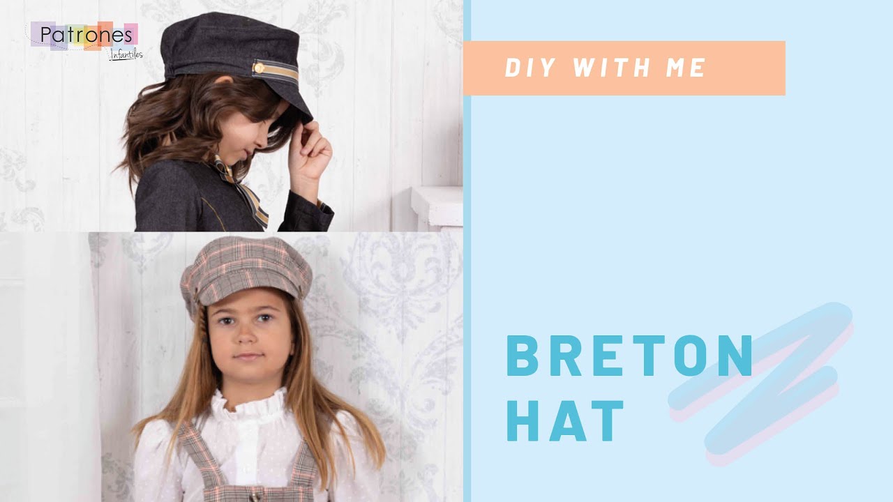 31. How to make a Breton hat!! - YouTube