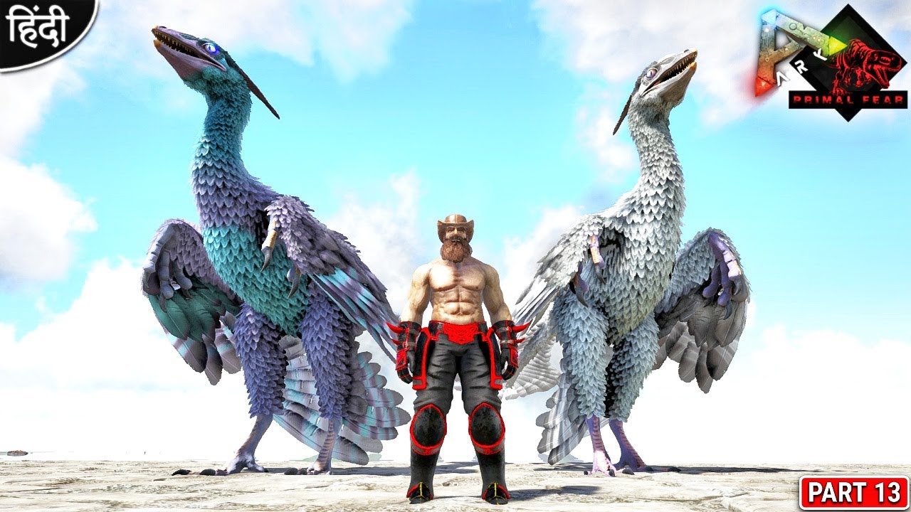 Ice Megaraptor Couple Taming 😍🔥😍 : Primal Fear 100X : ARK: Survival ...