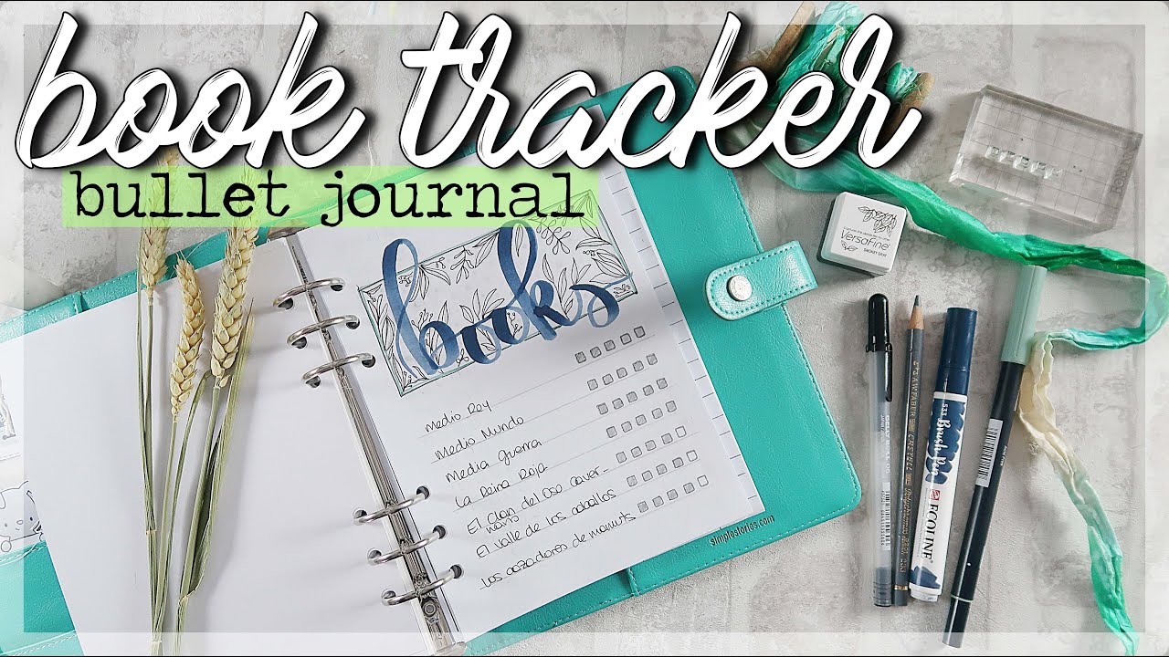 Book Tracker 📘 BULLET JOURNAL 📖 Libros leídos - YouTube