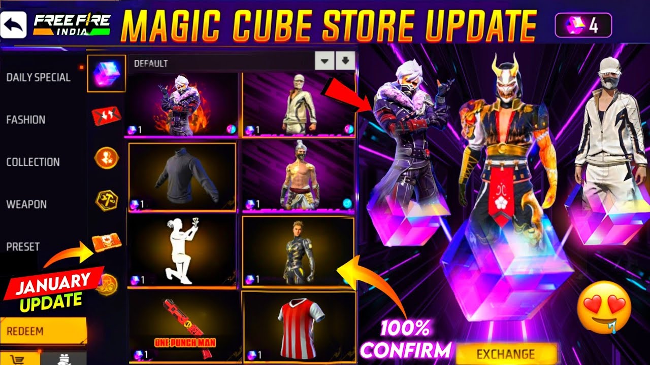 Next Magic Cube 🤯🥳 | New Magic Cube Bundle | Free Fire New Event | FF ...