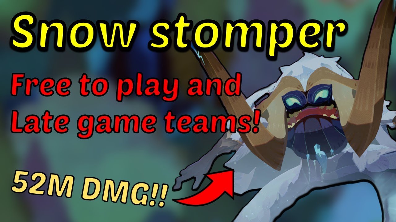 Free to play and Late game guide for Snow Stomper - AFK Journey - YouTube