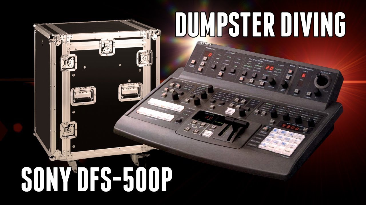 Dumpster Diving - Regia Video Sony DFS-500P - YouTube