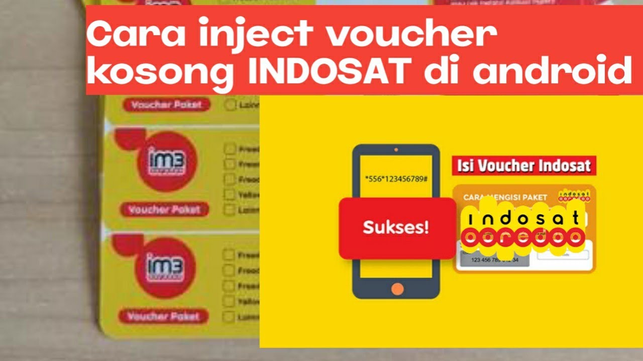 Cara inject voucher kosong Indosat terbaru di android - YouTube