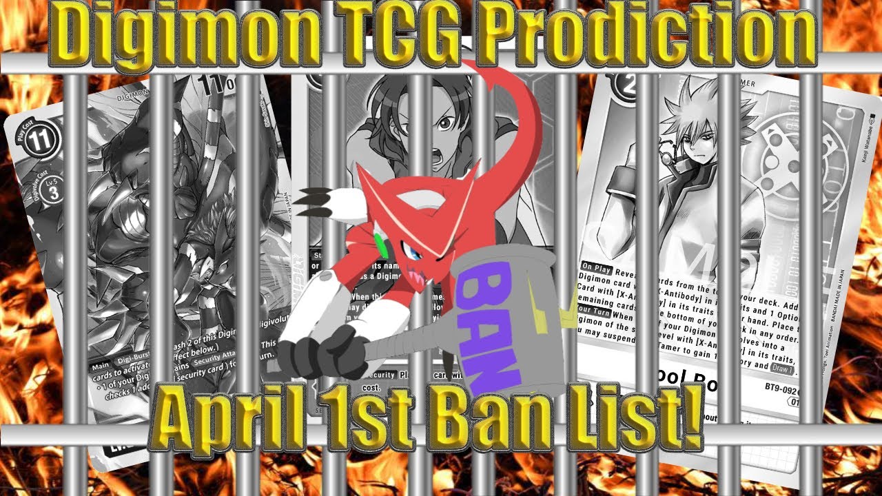 Digimon TCG | Ban list Prediction for April 1st | Dimensional Phase ...