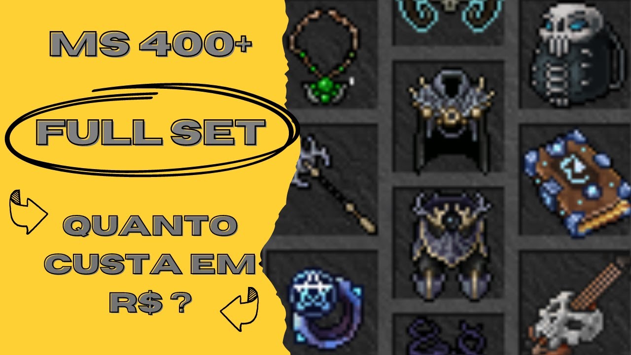 [TIBIA] $$ QUANTO CUSTA EM REAIS CADA ITEM BIS DE MASTER SORCERER ...