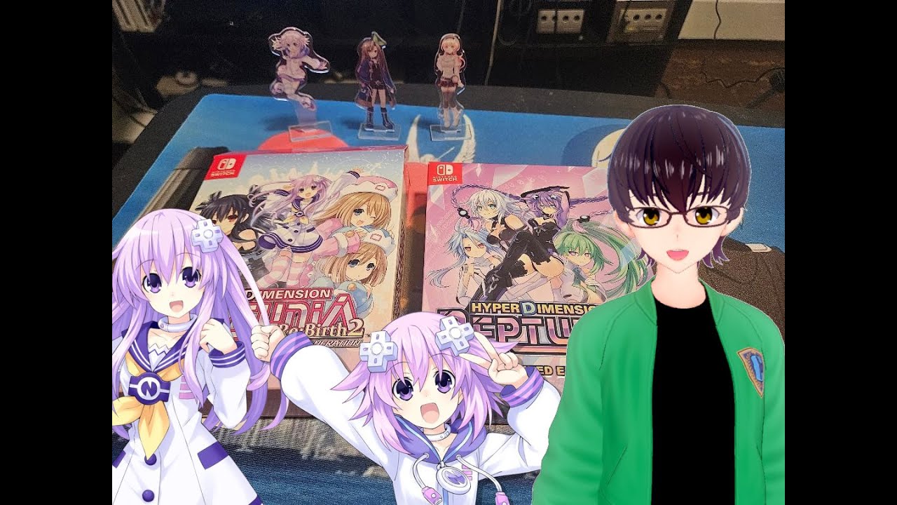 Neptunia limited edition unboxing - YouTube