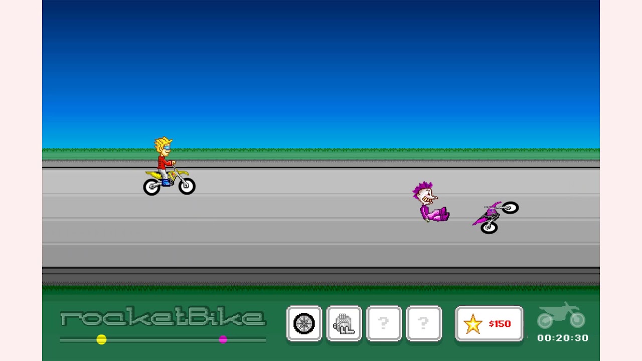 How to play Rocket Bike game | Free online games | MantiGames.com - YouTube