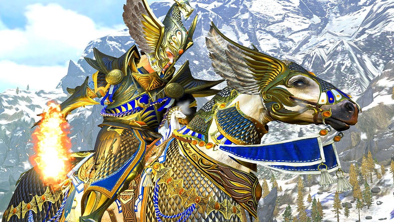 HIGH ELVES vs DARK ELVES - The Armor of Aenarion - Massive TotalWar ...