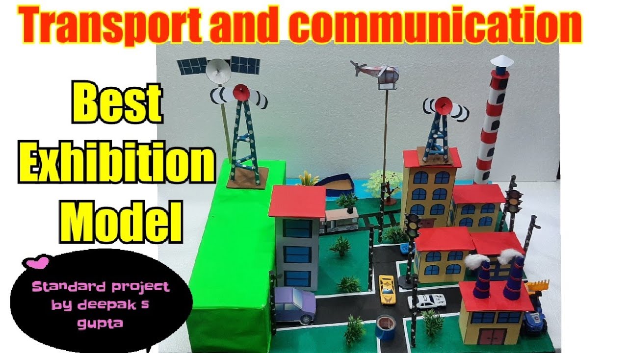 Transport and communication model for science exhibition # ...