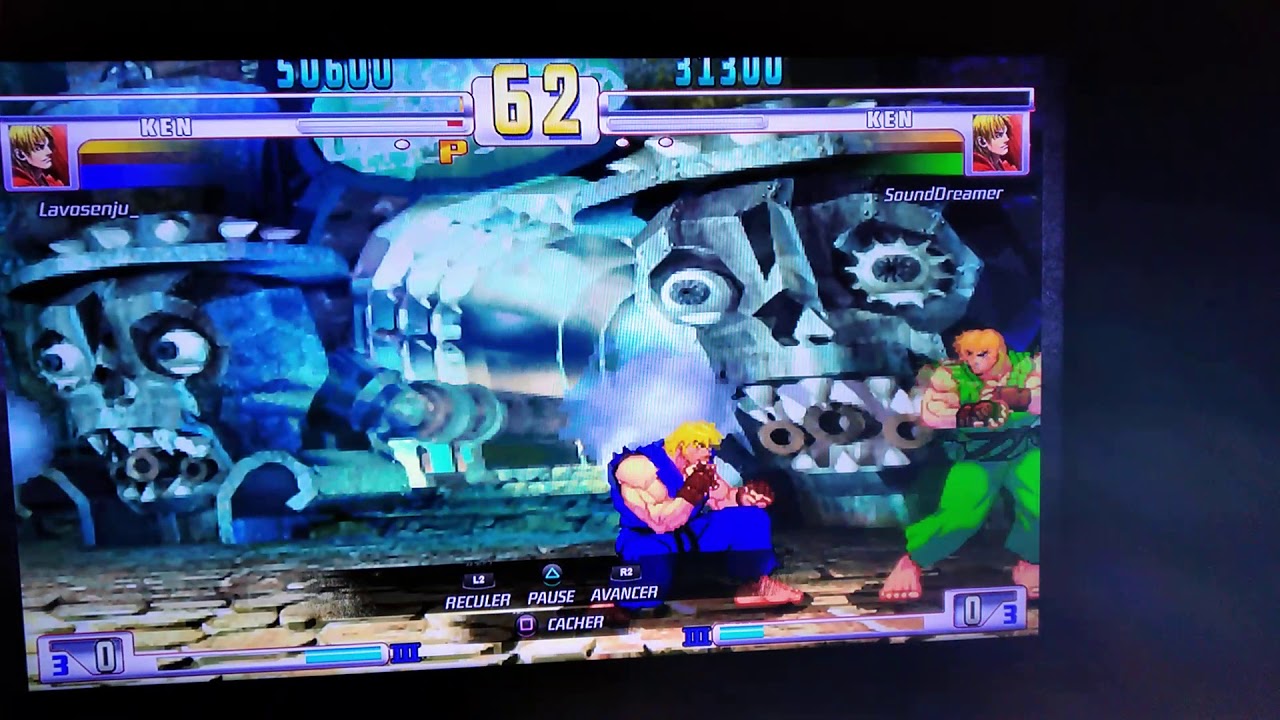 SF3 THIRD STRIKE : KEN MIRROR MATCH : Cool Parry Moment - YouTube