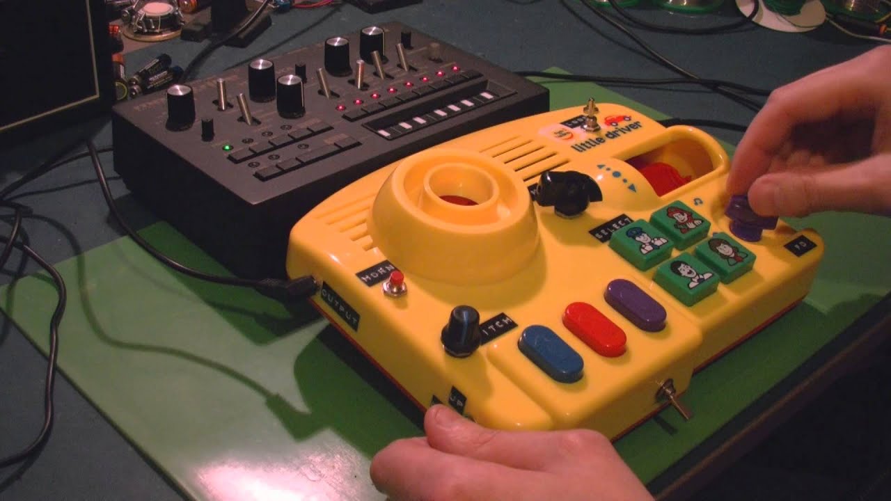 Circuit Bent Little Driver Toy by freeform delusion - YouTube