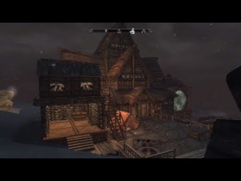 Skyrim Mod PS4: Showcase - Snowy Secret Base By Lids_S3L3L - YouTube