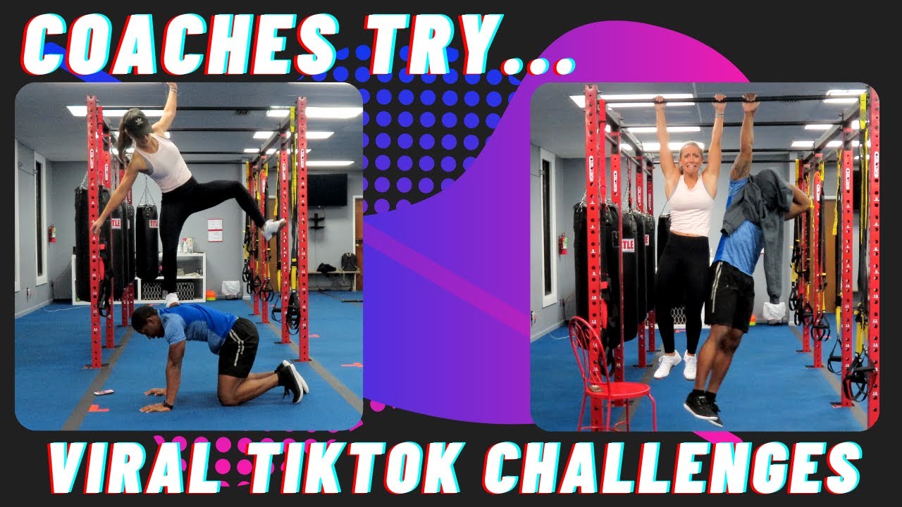 Coaches Try... Viral Fitness Challenges - YouTube