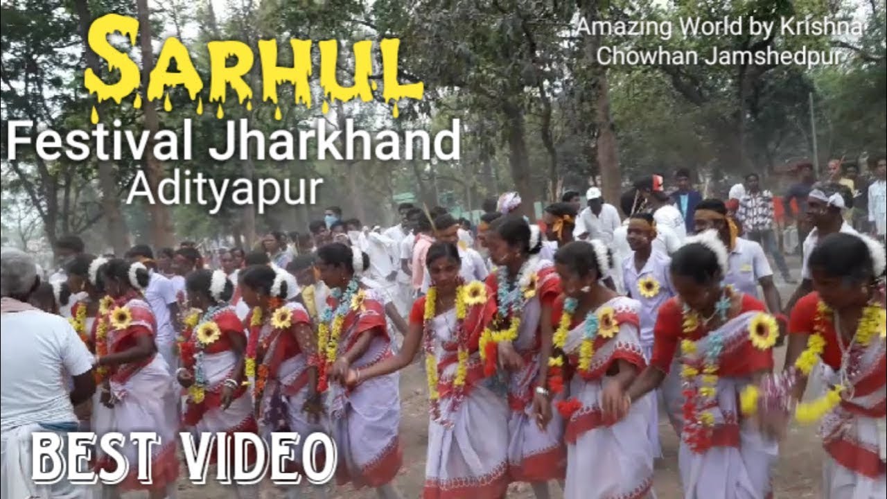 Sarhul Festival Jharkhand | Sarhul Puja Dance | Sarhul Song | Adityapur ...