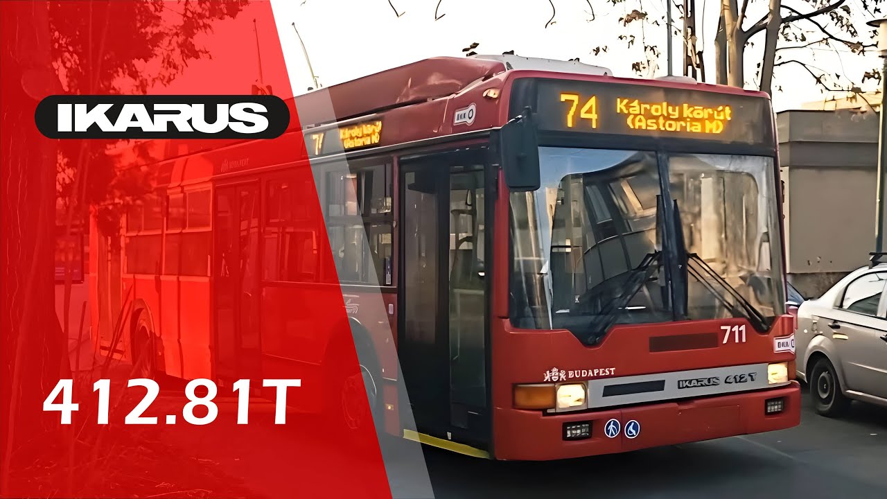 Ikarus 412T - 711 - @74 - YouTube