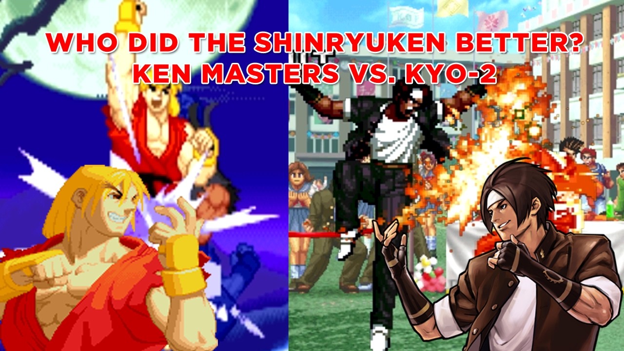 Ken master's vs. Kyo-2 - Shinryuken Super Move Faceoff - YouTube