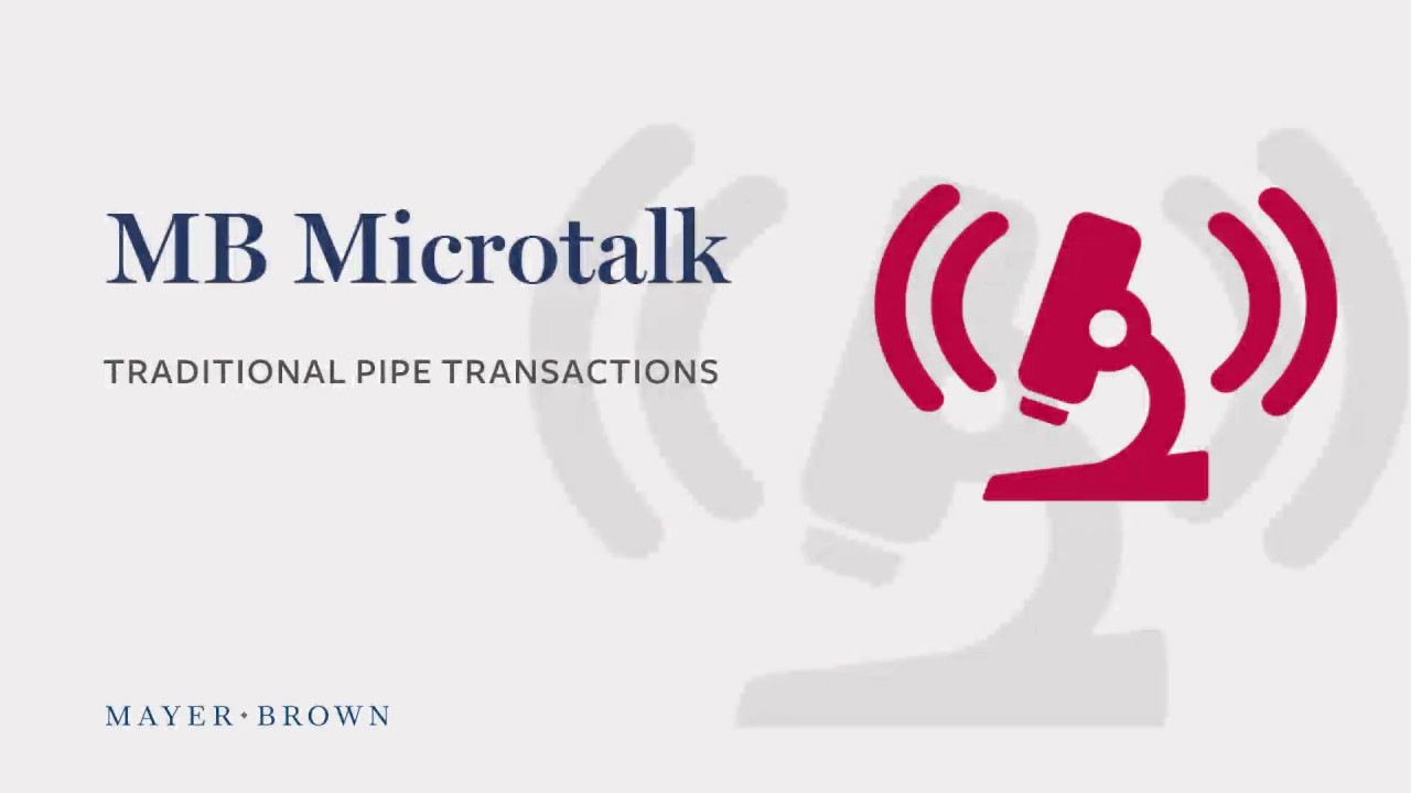 PIPE Transactions - YouTube