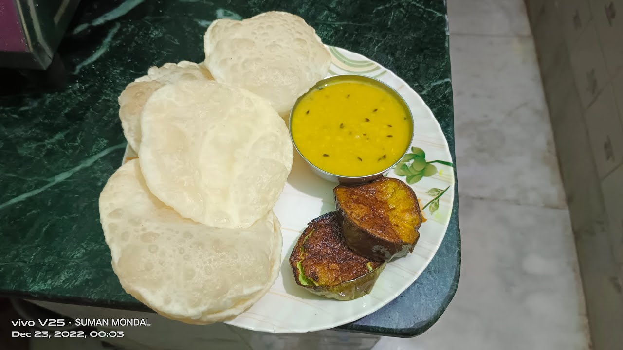 luchi with cholar dal || Bengali special recipe - YouTube