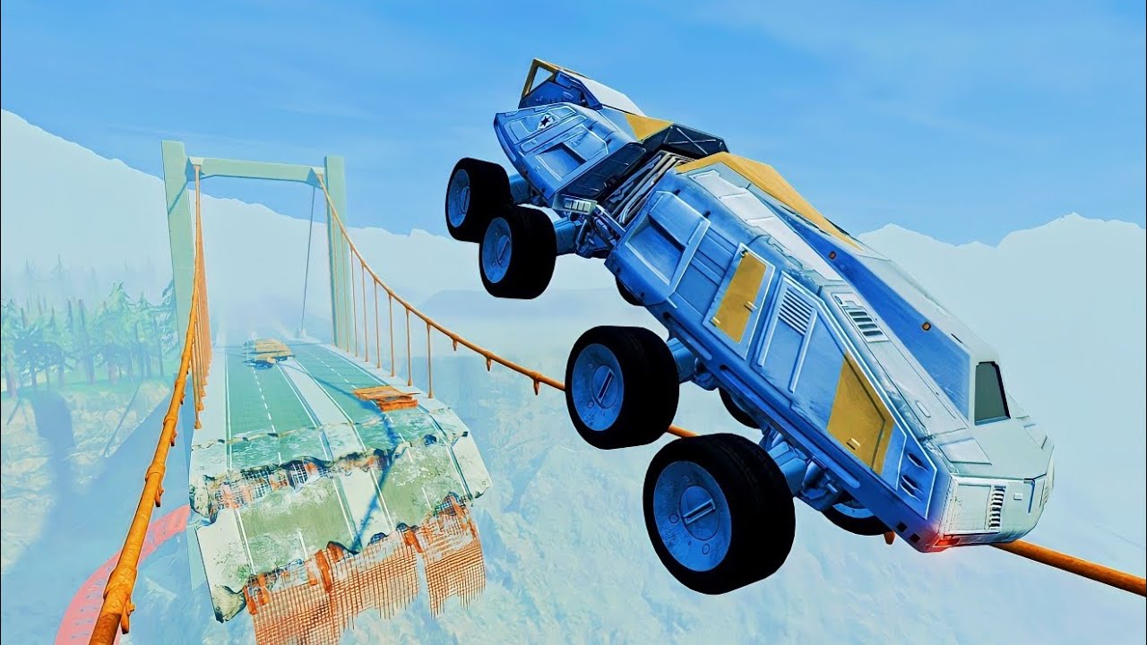 Car Vs Crash Hard 2.0 Map BeamNG Drive #19 Gameplay #beamngdrive # ...