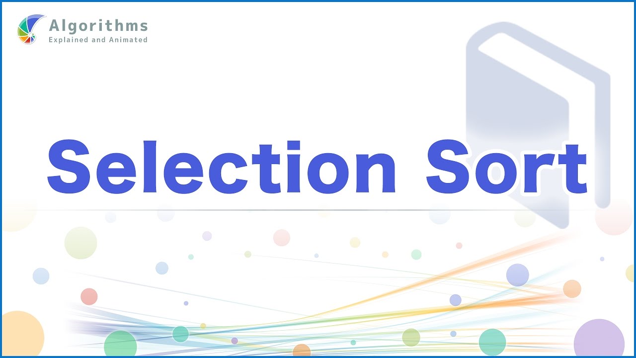 [Sort 2] Selection Sort - YouTube