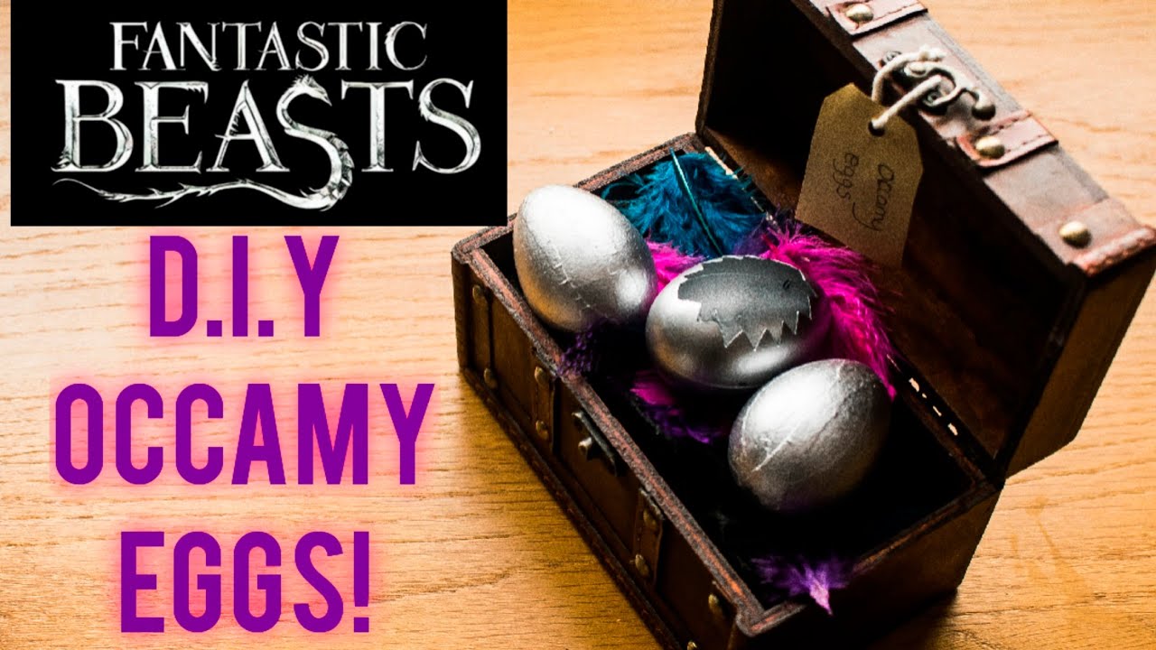 Occamy Eggs D.I.Y | Fantastic beasts and where to find them - YouTube