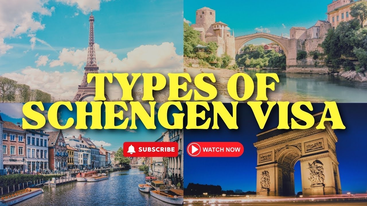 Types of Schengen Visa in Europe | Work Visa | Student Visa | Tourist ...