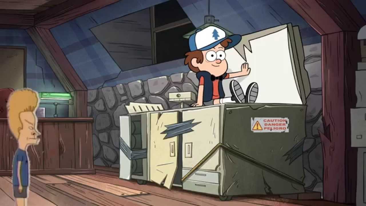 Dipper Smokes his Journal - YouTube