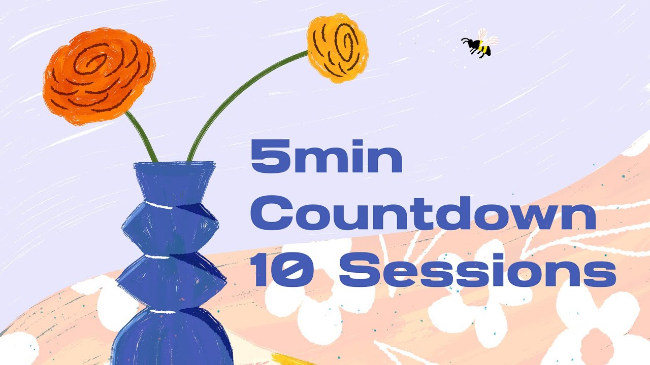 5-Minute Countdown Timer 10 Reps - Clear & Simple | Perfect for Quick ...