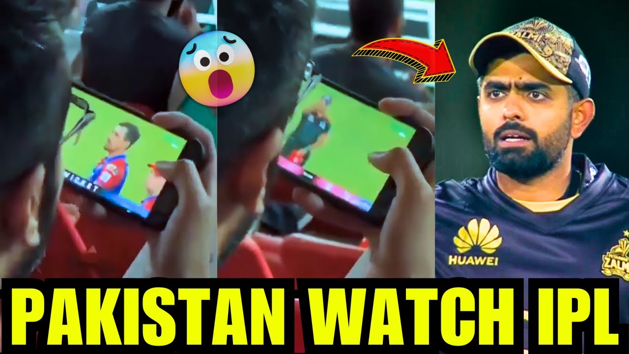 Pakistan Fan Caught Watching IPL During PSL Match 🤯😱 IPL 2025 ...