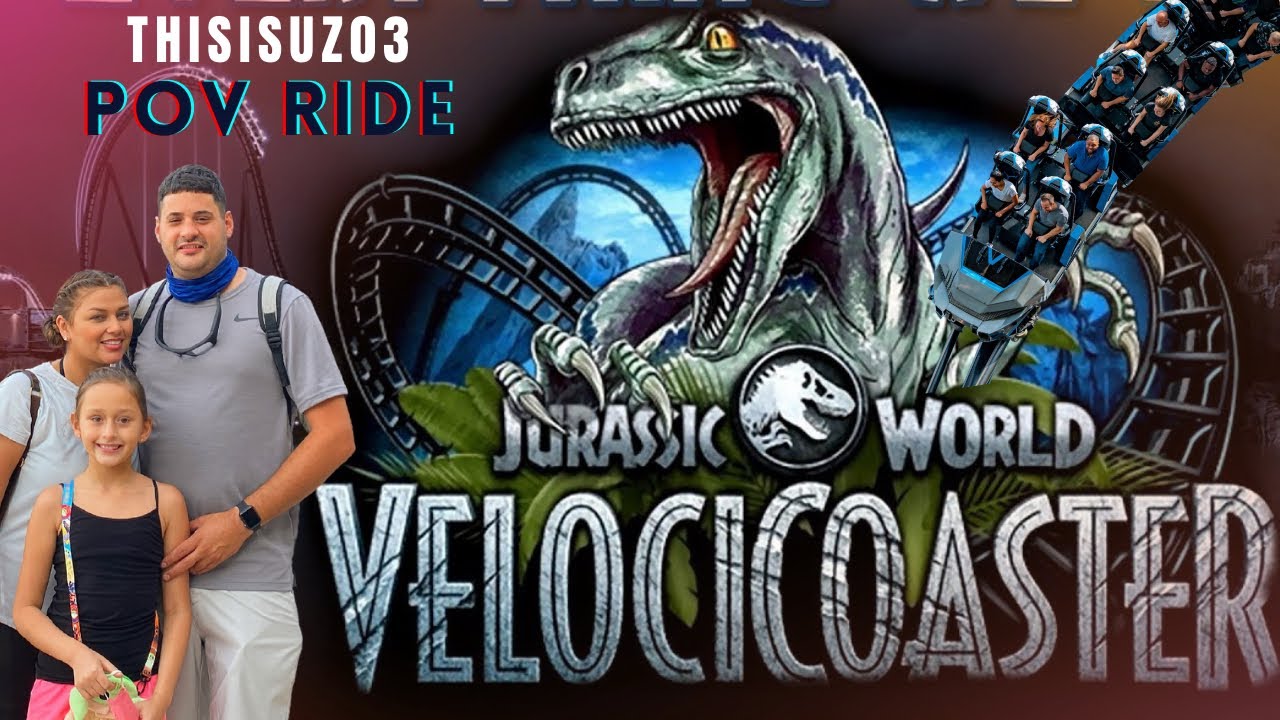 VelociCoaster Soft Opening! POV THROUGH OUR LENS, Plus The Queue ...