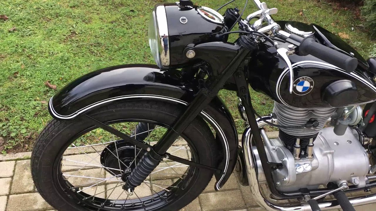 BMW R24 1949 Veszprém - YouTube