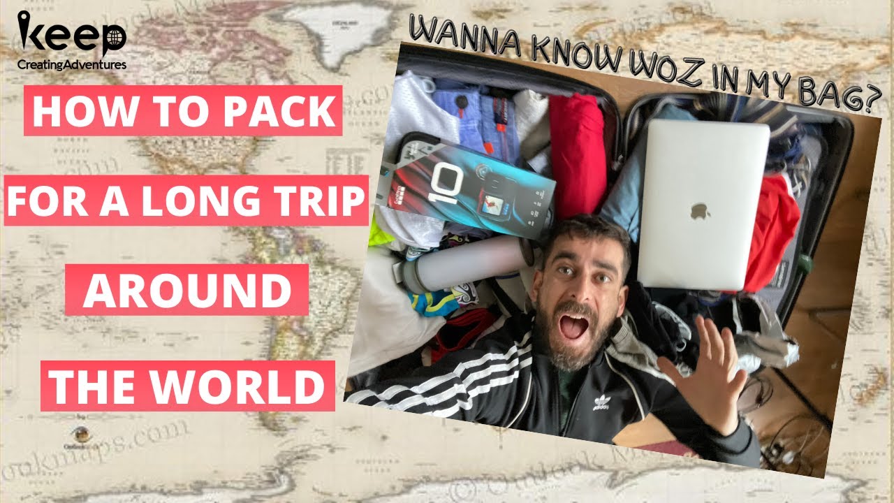 What to bring on a longterm backpacking trip 🤔 | How to pack for full ...