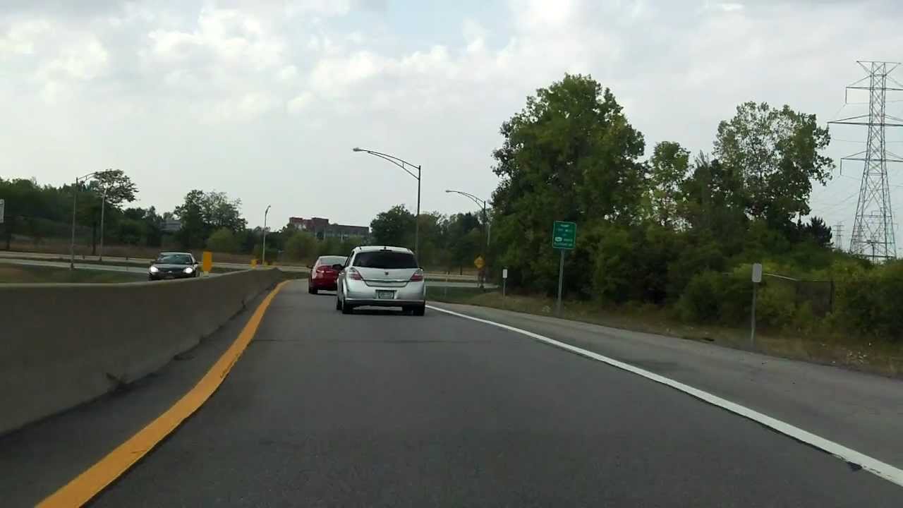 Interstate 290 (Exits 6 to 5) westbound - YouTube