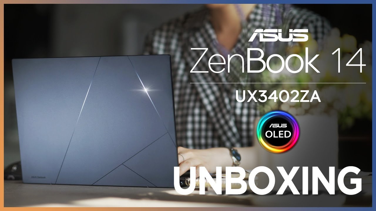 [4K] ASUS ZenBook 14 OLED UX3402ZA 언박싱 리뷰영상(자막 유) - YouTube