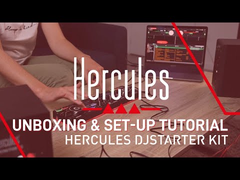 DJStarter Kit : Unboxing & Set Up Tutorial | Hercules
