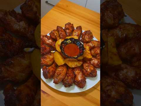 Lezzeti sosunda bir tepsi kanat anında bitti📌