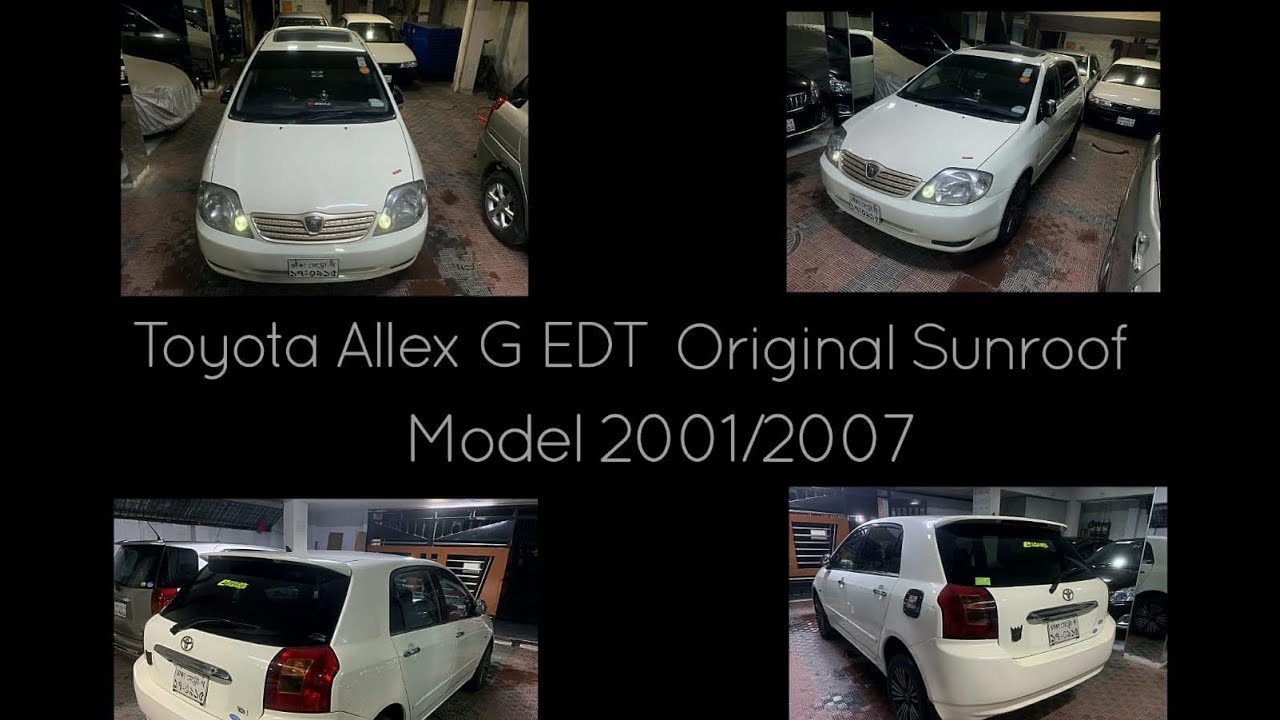 💯% Original #Sunroof #Toyota_Corolla Hatch Back #Allex_G_EDT #Model ...