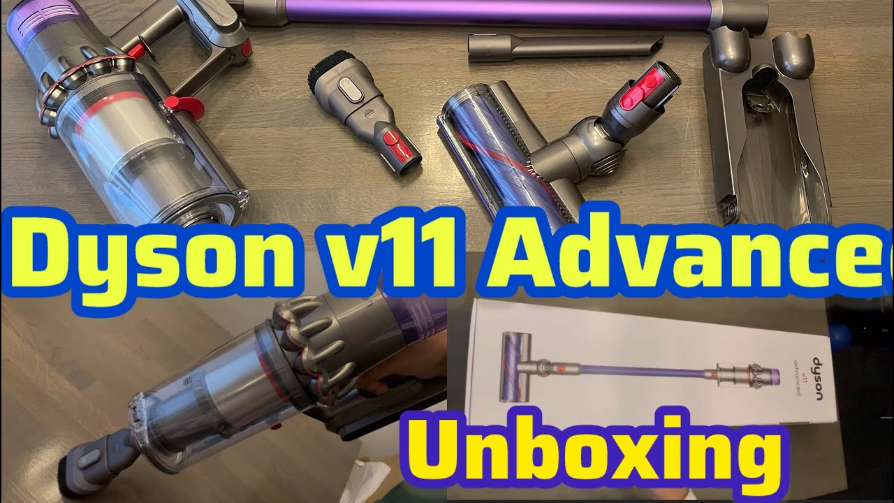 Dyson v11 Advanced Unboxing 📦 🔋 || Cordless Vacuum Cleaner - YouTube