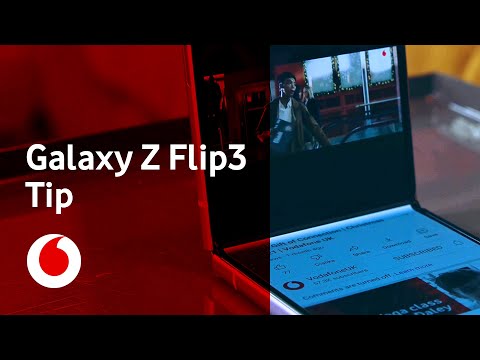 Samsung Galaxy Z Flip3 | Tip | Flex Mode | Vodafone UK
