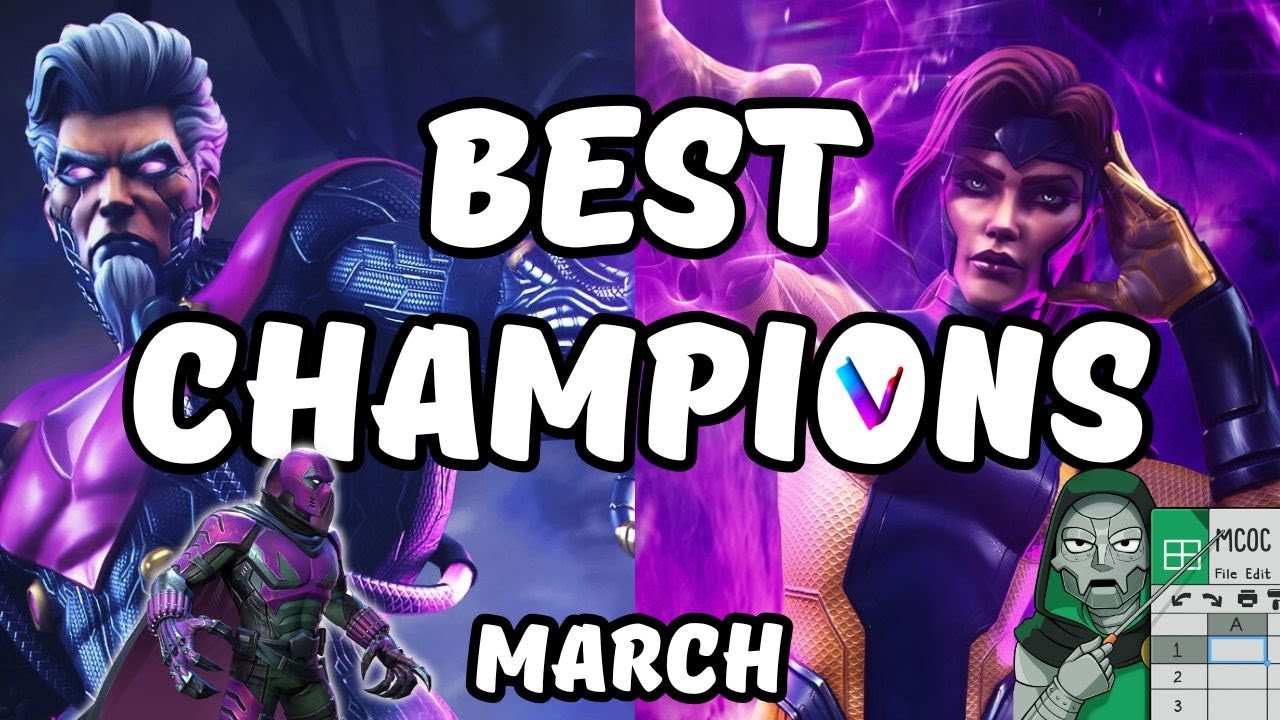 Best Champions Ranked & Tier List - March - Vega's Tier List ...