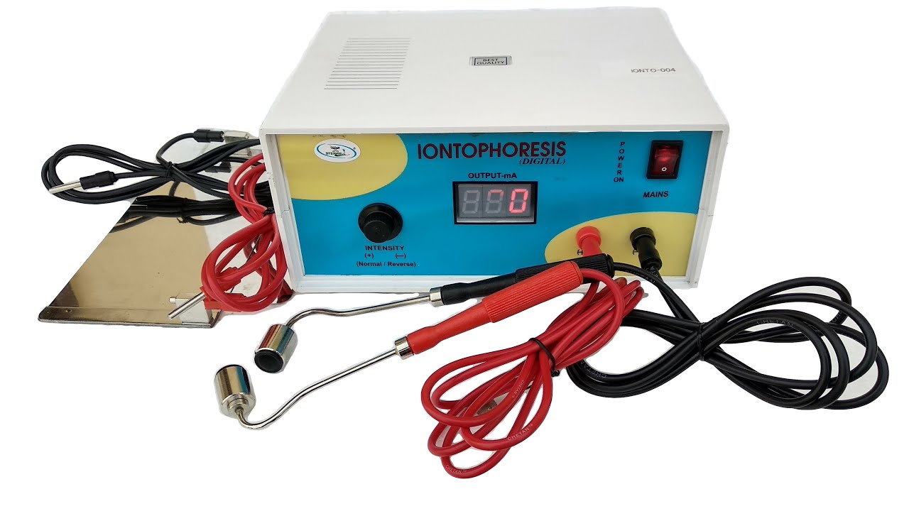 Digital Iontophoresis Machine for Hyperhidrosis. Excess Sweat Control ...
